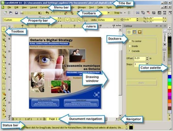 CorelDraw Notes PDF Free Download SSC STUDY