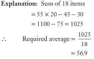 Average Questions for Competitive Exams with Solutions - SSC STUDY