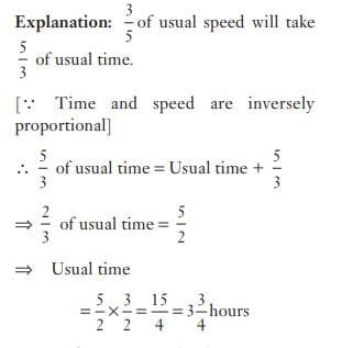 Time and Distance Questions and Answers - SSC STUDY