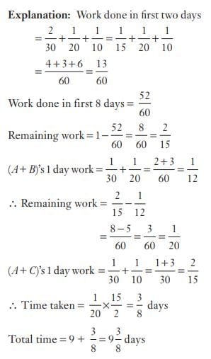 Time and Work Questions in English with Solution - SSC STUDY